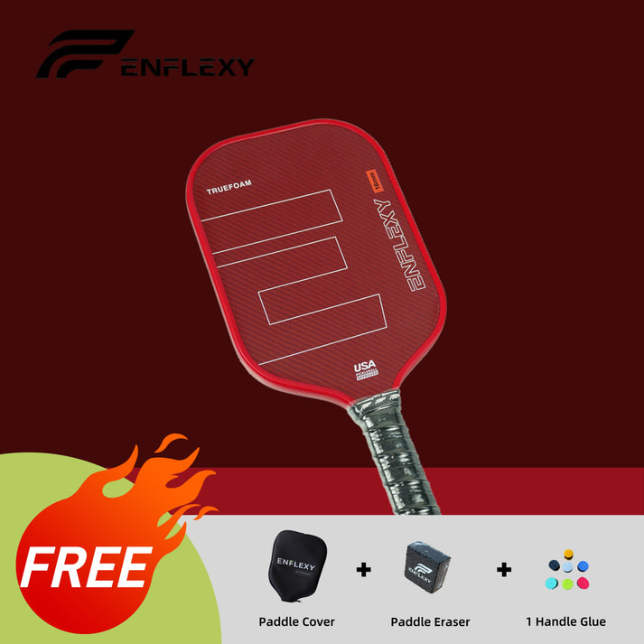 Enflexy Kevlar pickleball paddle with Trufoam core – ENFLEXY SPORT